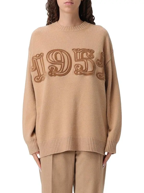 Max Mara 1951 Wool And Cashmere Sweater - Camel