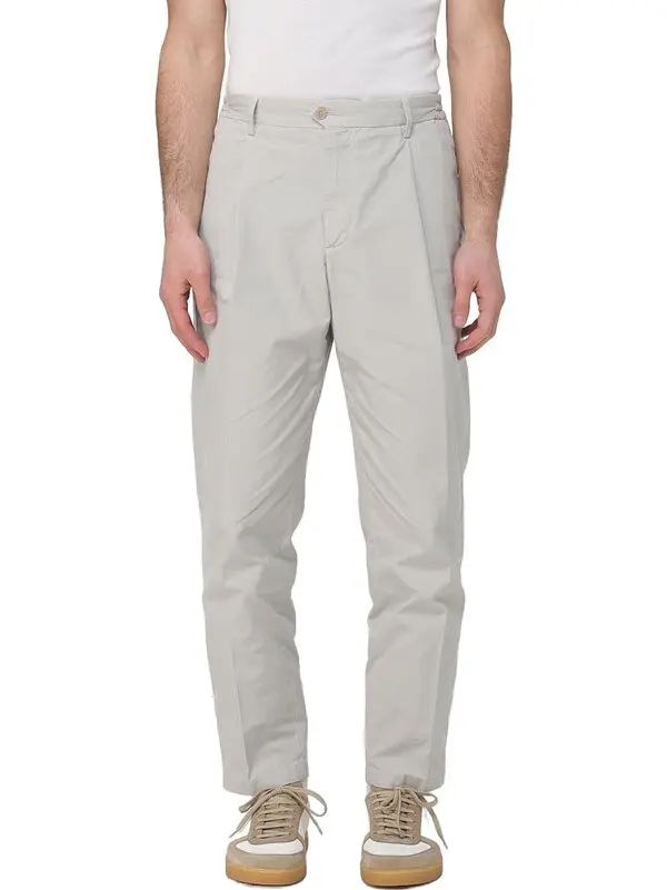 BRIGLIA 1949 Cotton Chino Trousers - Ice
