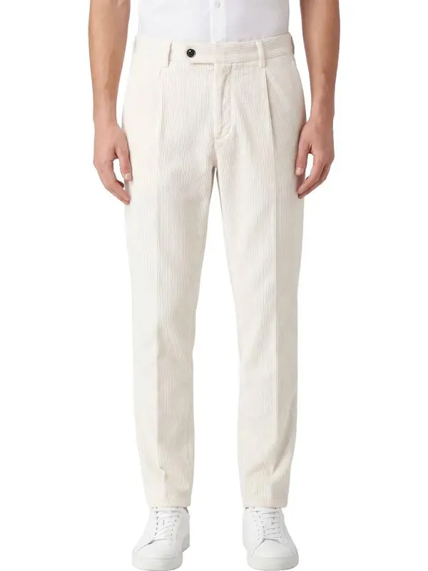 Incotex Stretch Cotton Chino Trousers - Ivory