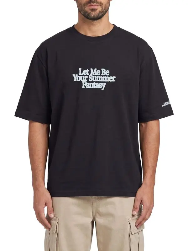 CARNE BOLLENTE Printed Organic Cotton T-shirt - Black