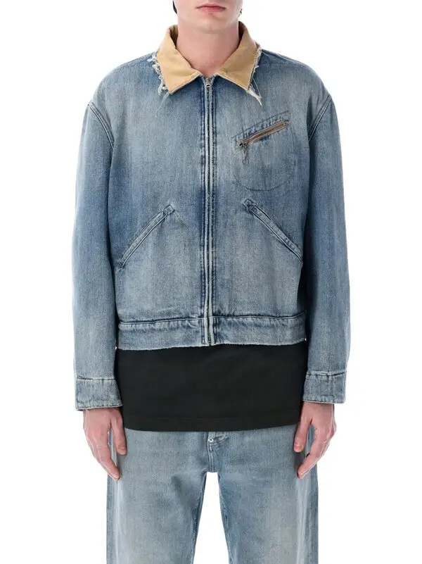 MAISON MARGIELA Denim Jacket - Blue