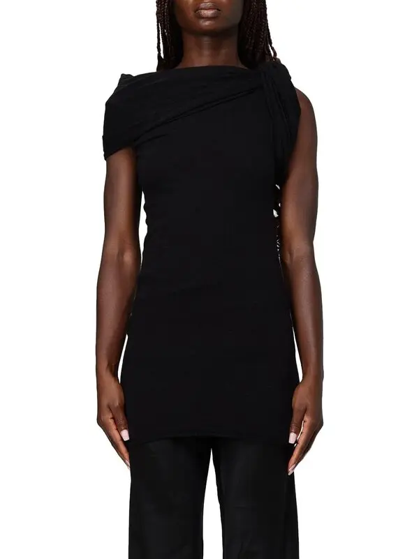 Rick Owens Draped Top - Black
