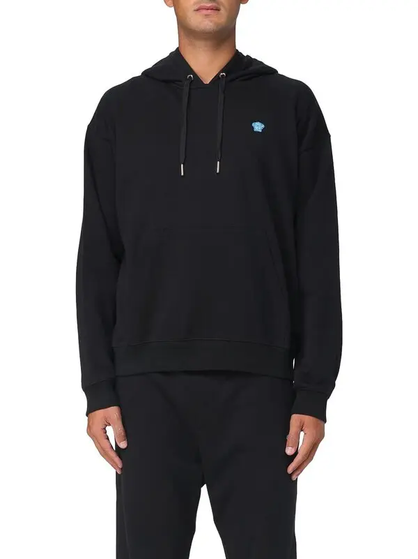Versace Cotton Hoodie - Black