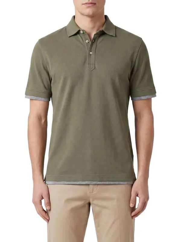 Brunello Cucinelli Polo Shirt - Green
