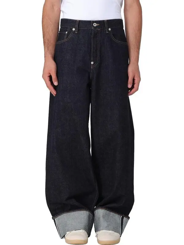 Kenzo Wide Leg Jeans - Blue