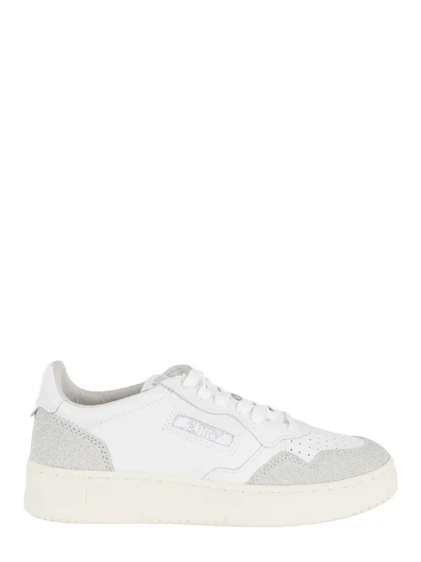AUTRY Leather Sneakers - Grey
