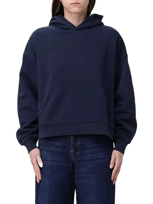 Carhartt Work In Progress Cotton Hoodie - Grey