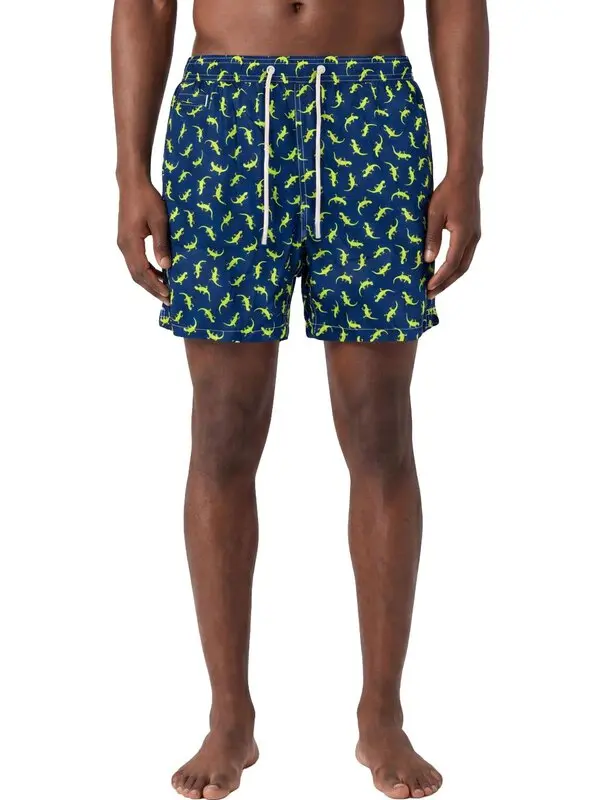 MC2 SAINT BARTH Graphic Print Swim Shorts - Fa06