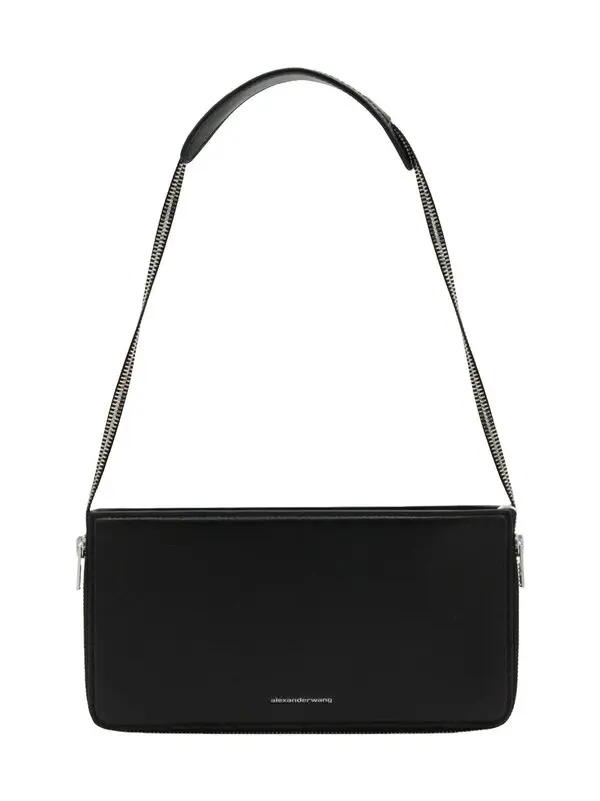 Alexander Wang Siren Leather Shoulder Bag - Black