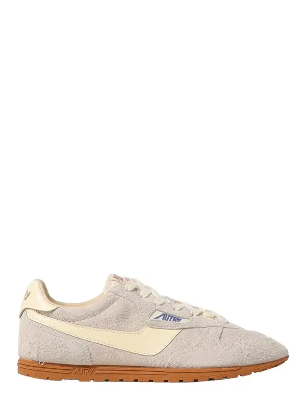 AUTRY Windspin Suede Sneakers - Pink