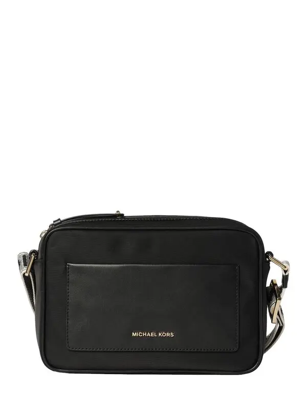 Michael Kors Nylon Gabardine Crossbody Bag - Black