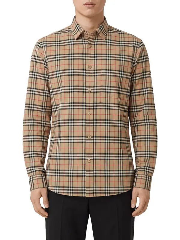 Burberry Shirt Colour - Brown
