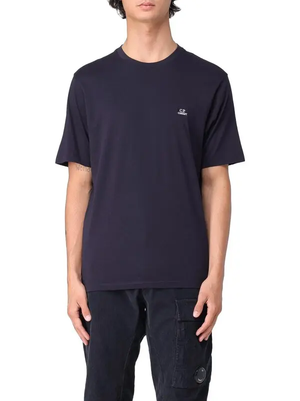 C.P. COMPANY Cotton Jersey T-shirt - Blue