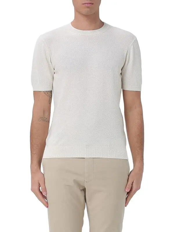 DRUMOHR Crew Neck Knit Top - Milk