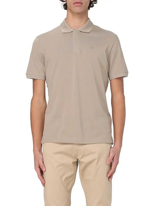 Emporio Armani Polo Shirt Colour - Beige