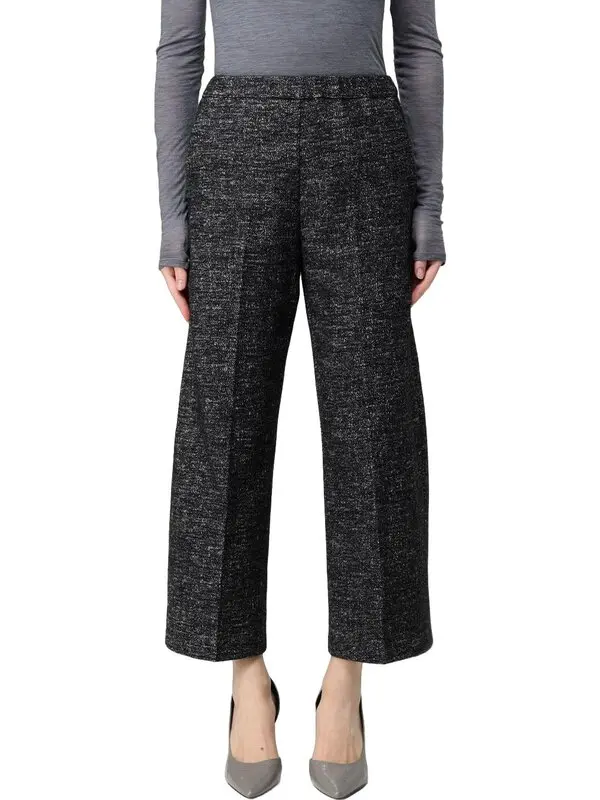 Liviana Conti Textured Trousers - Multicolor