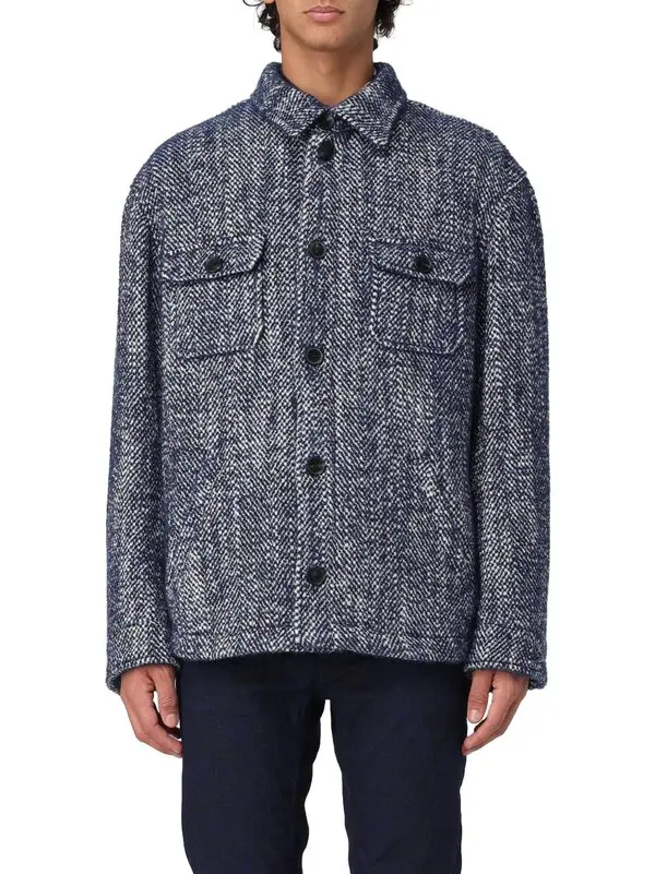 Etro Textured Jacket - Blue