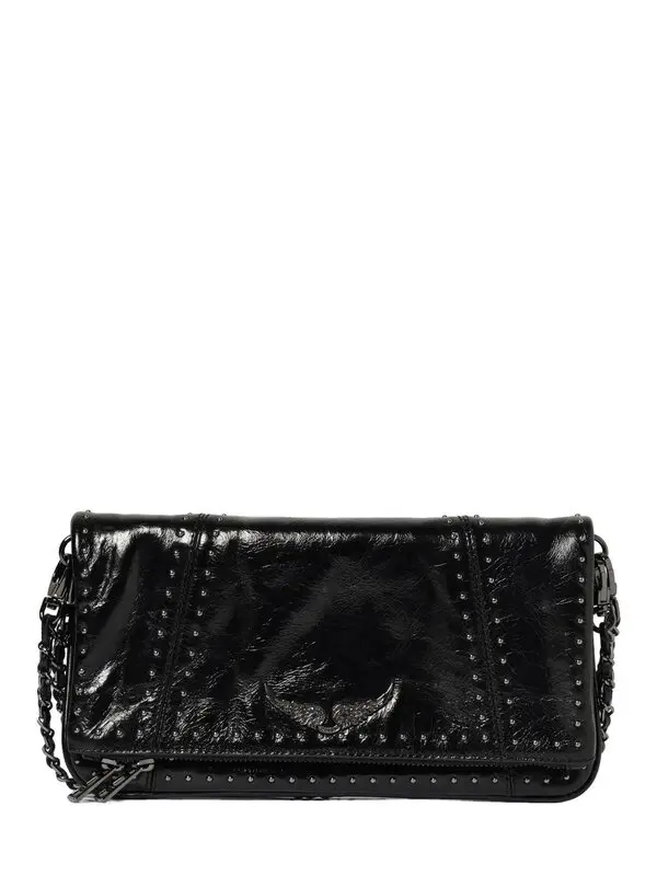 Zadig&Voltaire Studded Crossbody Bag - Black