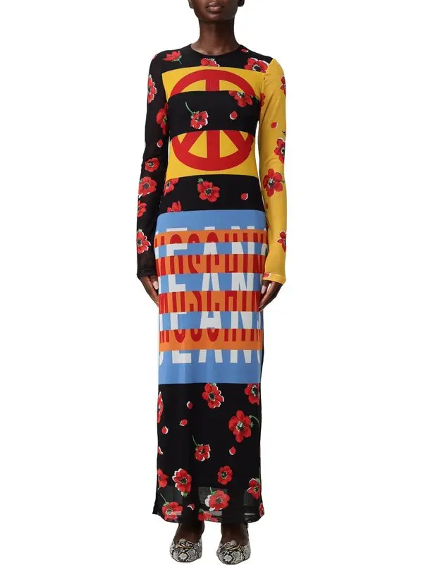 Moschino Printed Maxi Dress - Multicolor