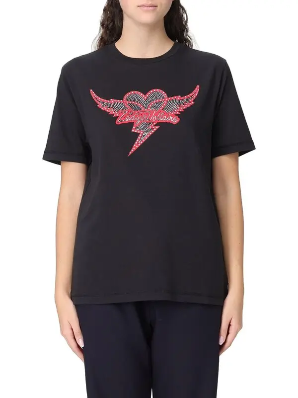 Zadig&Voltaire Graphic Print T-shirt - Black