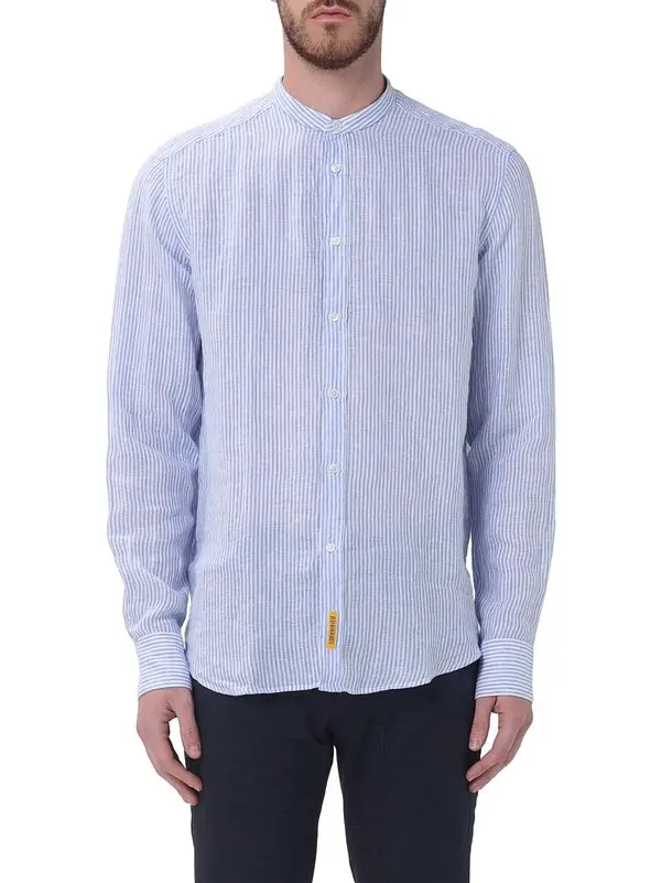 B.D.BAGGIES Basic Cotton Shirt - Sky