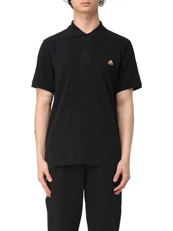 Moose Knuckles Polo Shirt Colour - Black