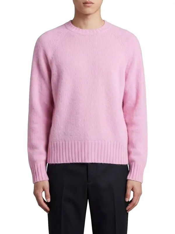 TOM FORD Crew Neck Fine Knit Jumper - Pink