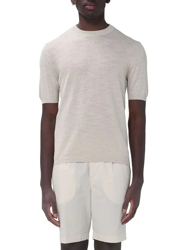 BROOKSFIELD Textured Pullover - Beige