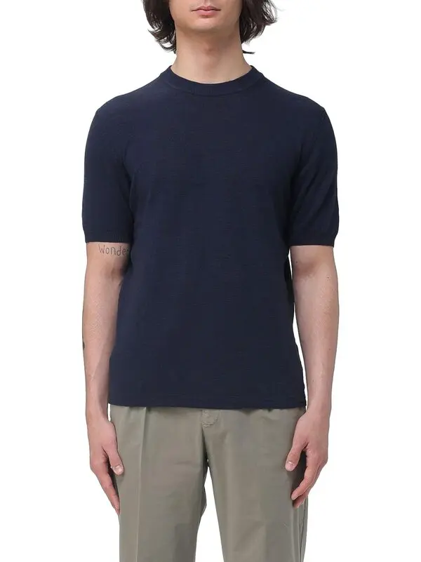 BROOKSFIELD Textured Pullover - Navy