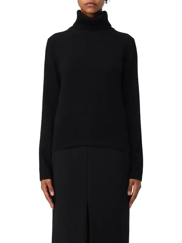 Dolce & Gabbana Ribbed Turtleneck Pullover - Black