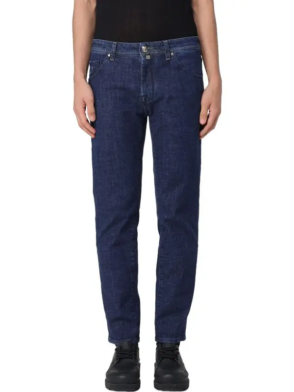 Jacob Cohen Slim Fit Cotton Denim Jeans - Navy
