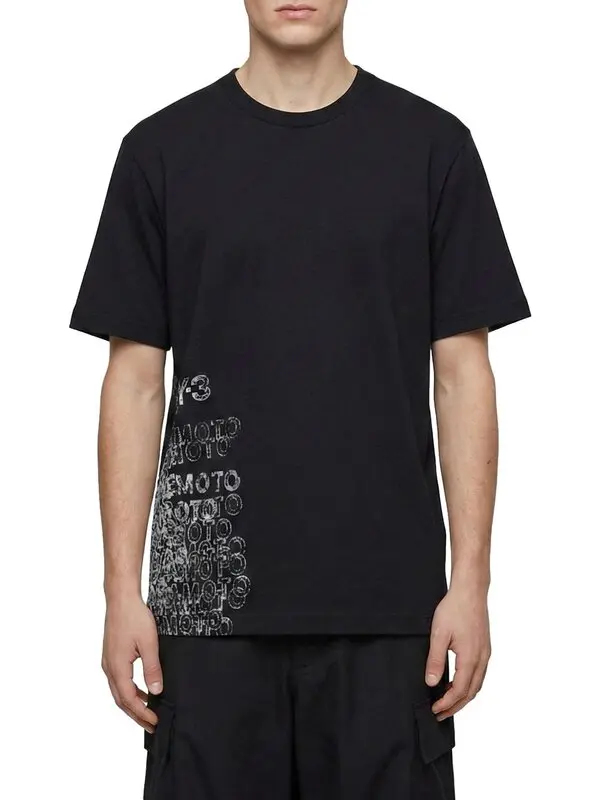 Y3 T-shirt Colour - Black