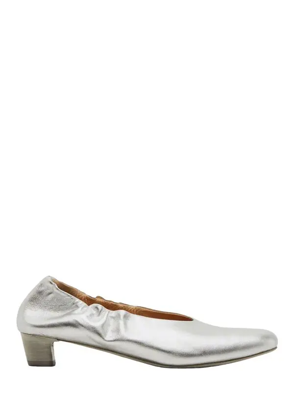 Marsèll Laminated Leather Pumps - Silver