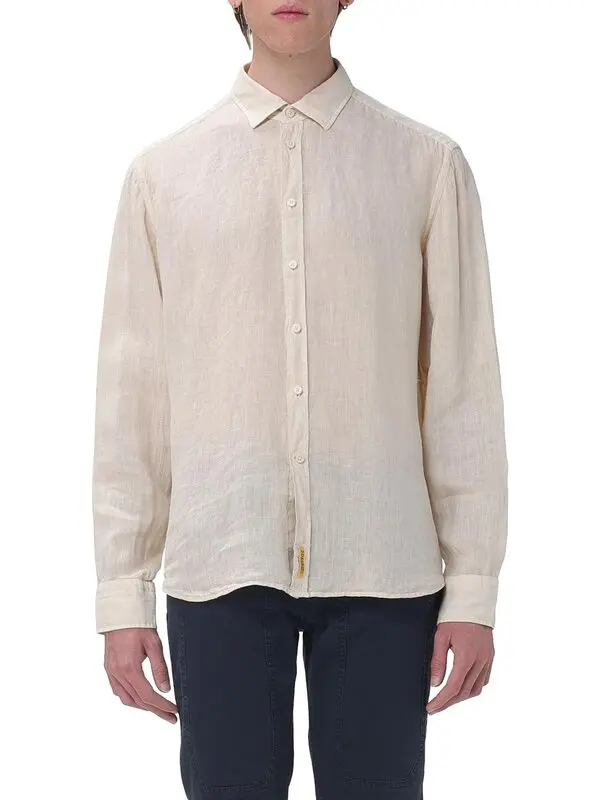 B.D.BAGGIES Basic Cotton Shirt - Yellow Cream