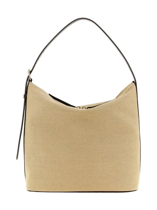 A.p.c. Vera Linen Shoulder Bag - Beige
