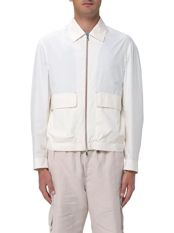 Brunello Cucinelli Polyester Shirt Jacket - White