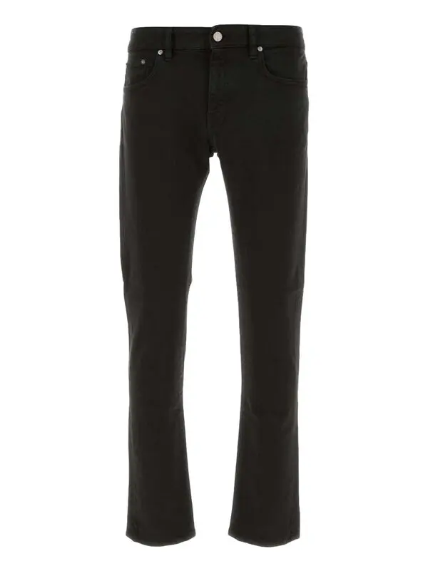 PT TORINO Skinny Fit Stretch Denim Jeans - Black