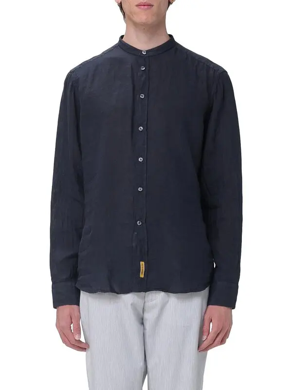 B.D.BAGGIES Basic Cotton Shirt - Navy