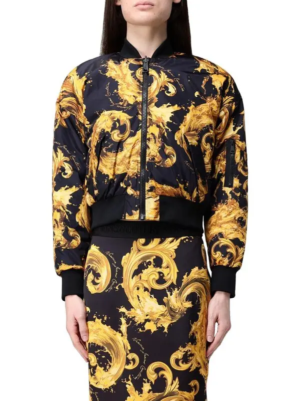 Versace Reversible Bomber Jacket - Black