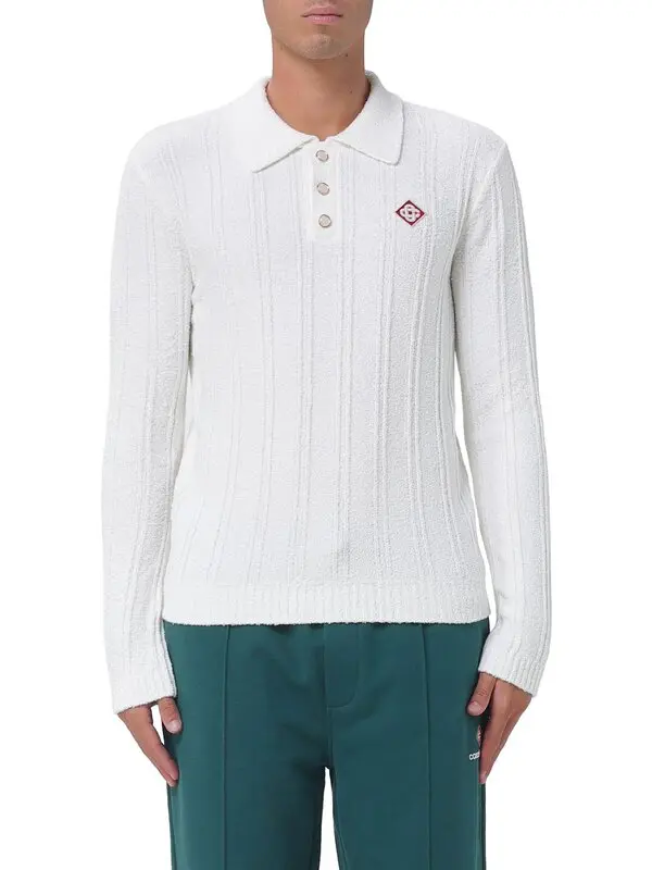 Casablanca Polo Shirt Colour - White