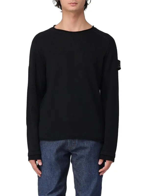 Premiata Long-sleeve Knit Jumper - Black