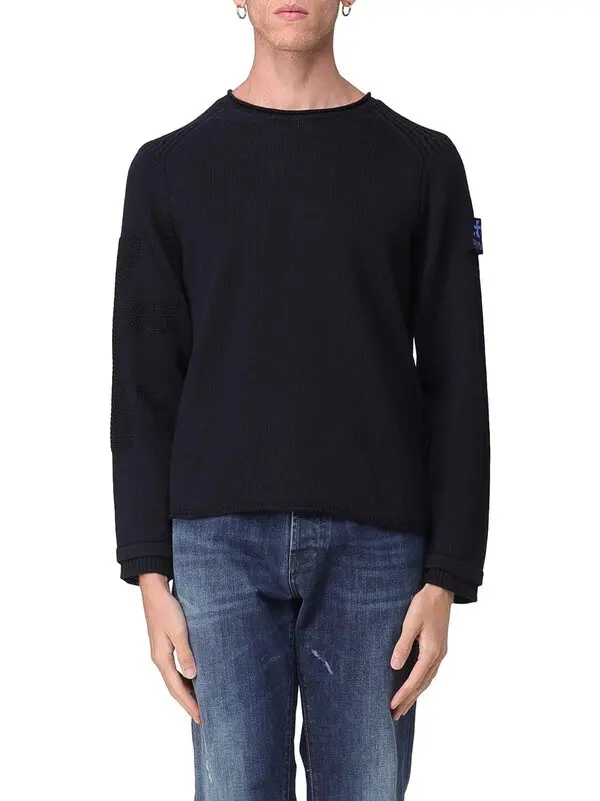 Premiata Long-sleeve Knit Jumper - Blue