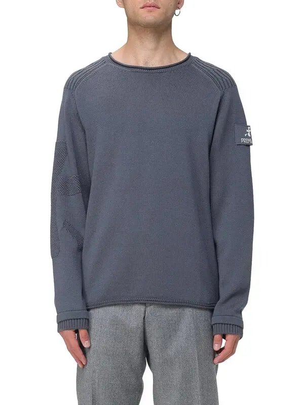 Premiata Long-sleeve Knit Jumper - Grey