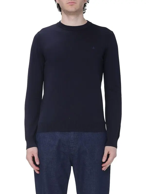 BROOKSFIELD Crew Neck Jumper - Navy