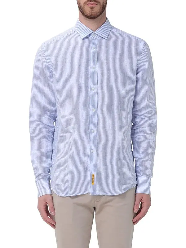 B.D.BAGGIES Basic Cotton Shirt - Sky