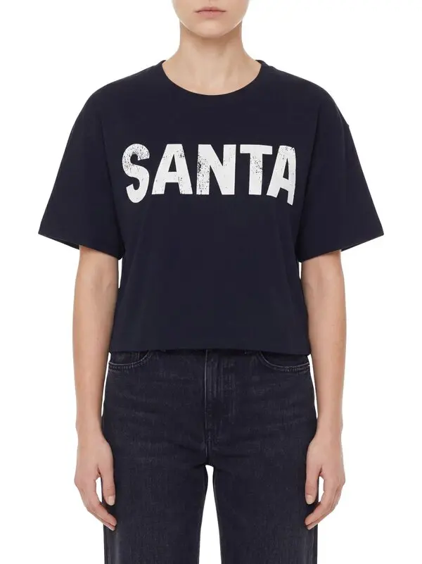ANIYE BY Santa Cotton T-shirt - Black
