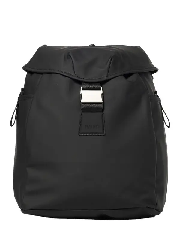 Rains Backpack With Buckle Closure - Black