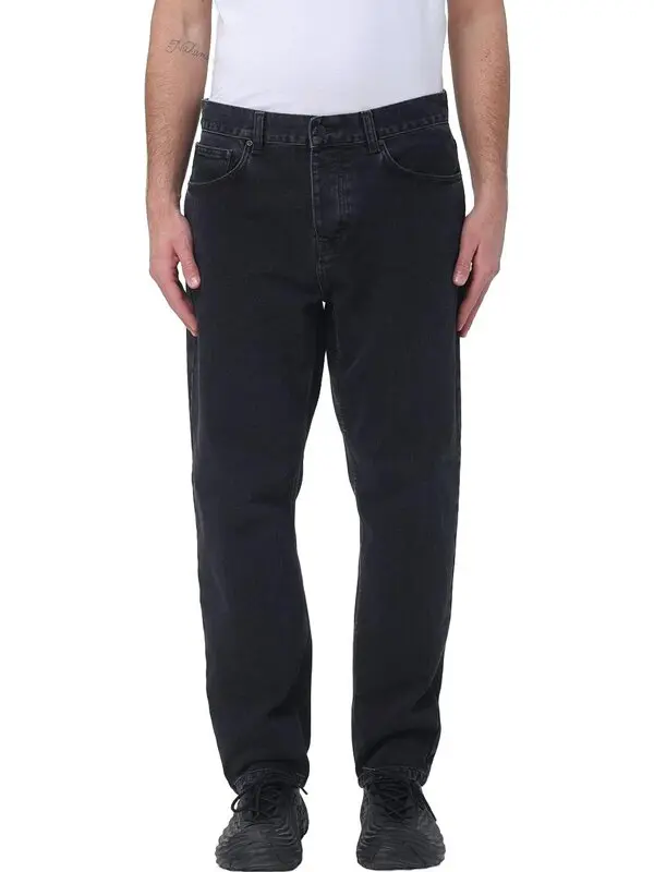 Carhartt Work In Progress Newel Jeans In Organic Denim - Black