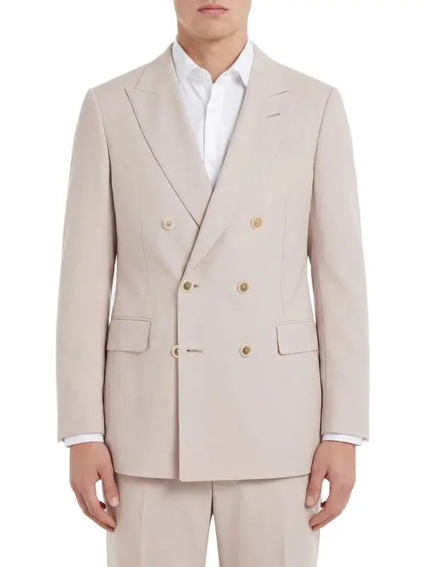 TOM FORD Double Breasted Jacket - White