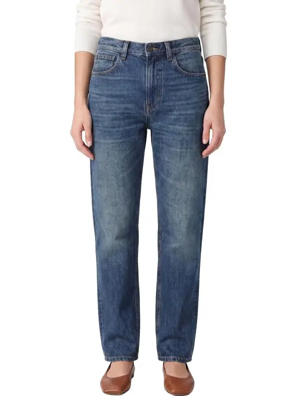 THE ROW Daciana Cropped Jeans - Blue